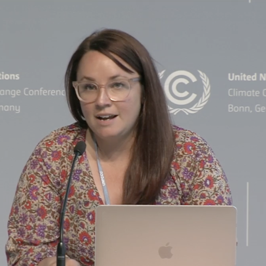 Statement: Rachel Rose Jackson at the UNFCCC Bonn Climate Conference ...